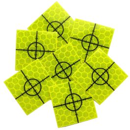 Reflective Target Sheet available in various sizes - self-adhesive