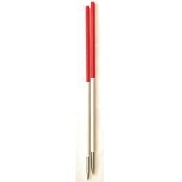Celtic Surveys CSL10625 Tubular Steel Ranging Pole 2m - two sections ...