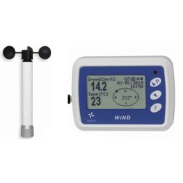 Navis WL12/WS - Long Range Wireless Anemometer /Wind Logger - Speed